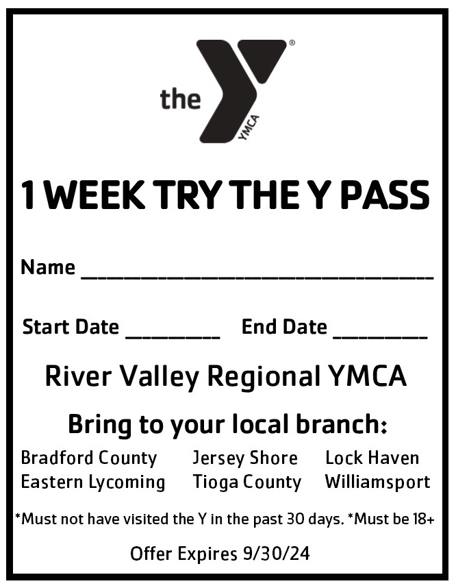Free Week in September! | River Valley Regional YMCA